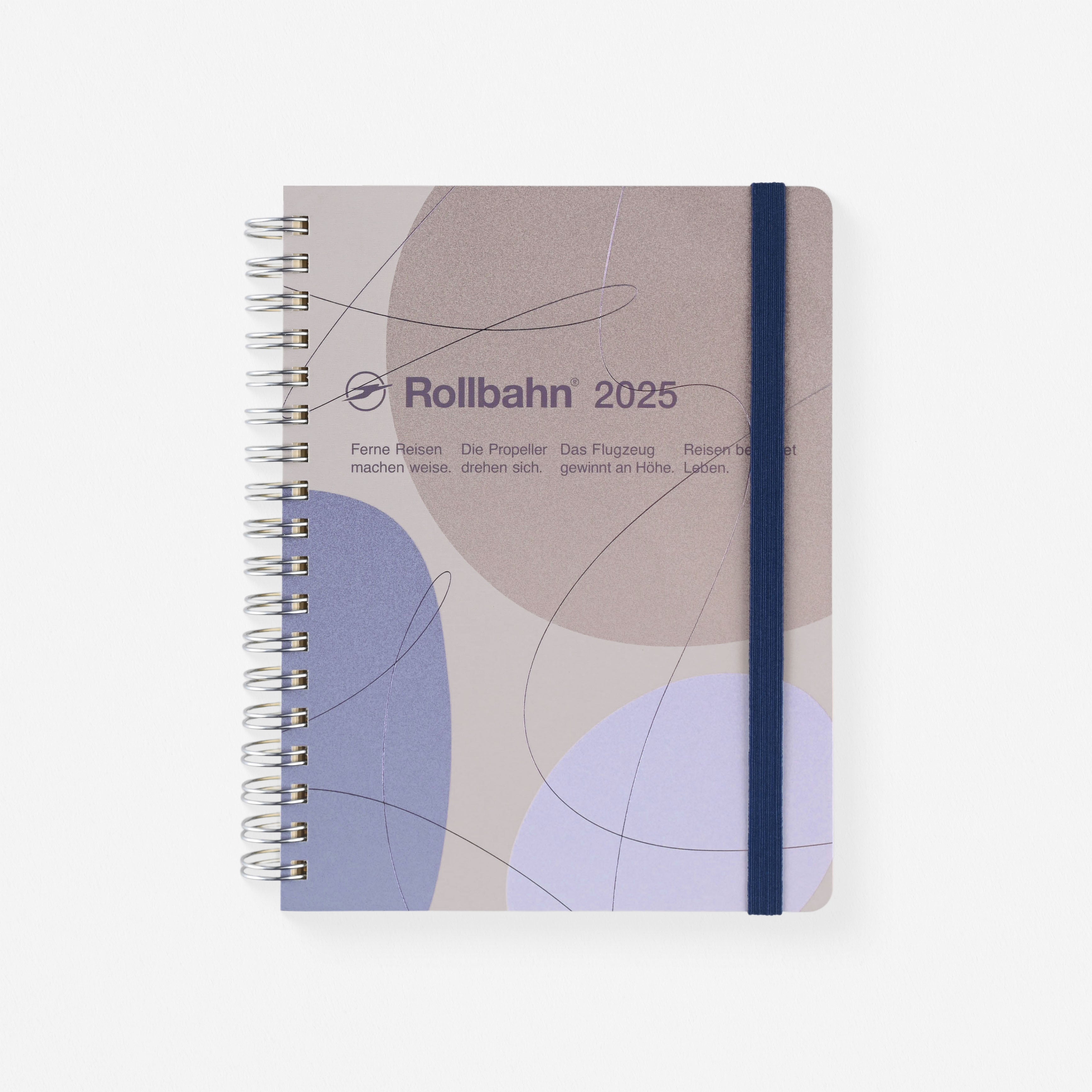 Rollbahn 2025 Calando Monthly Planner Medium Or Large | 3 Colorways