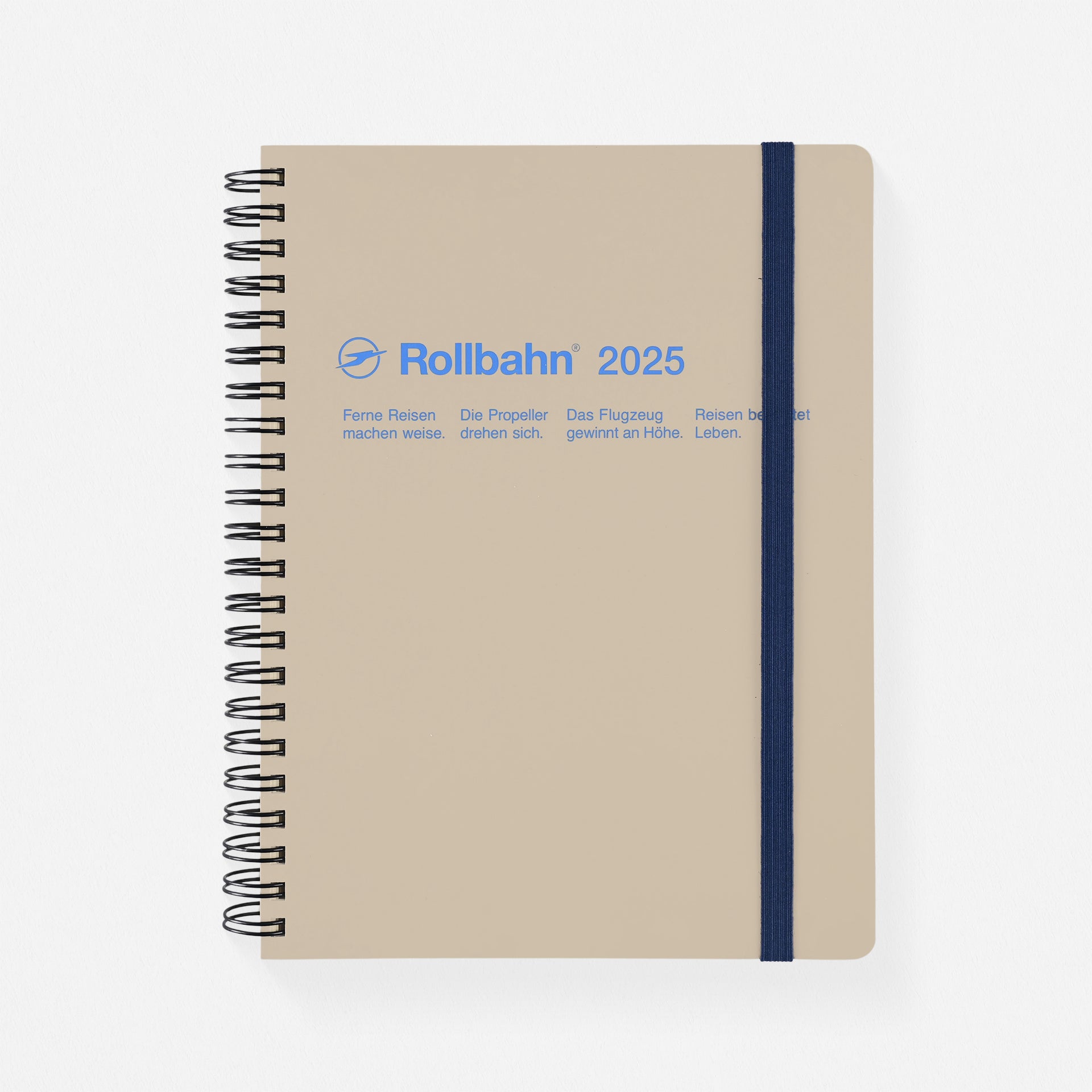 Delfonics Rollbahn 2025 Monthly Planner Blue | Large, A5 Or Extra Large