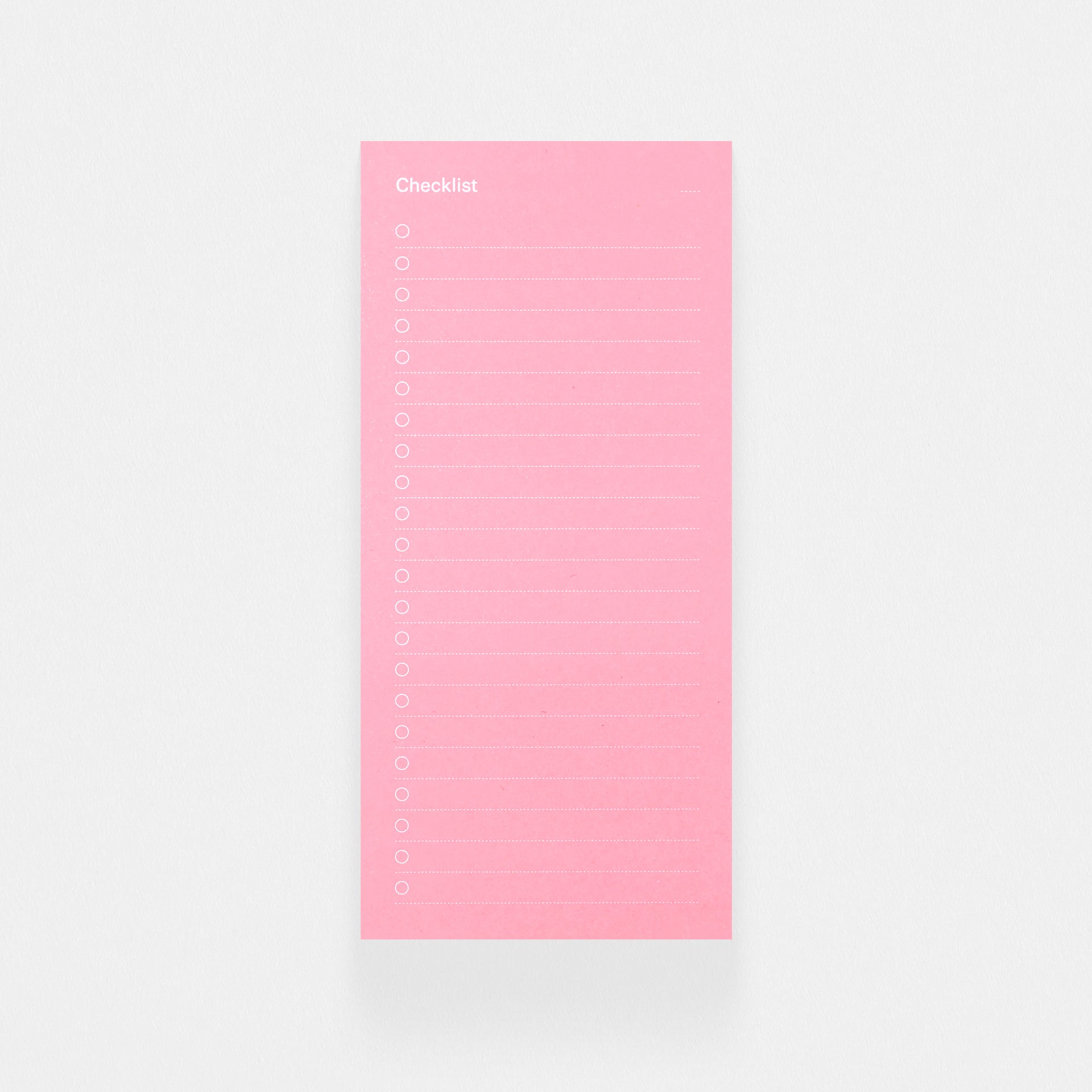 Mishmash Desk Planner Notepad Checklist