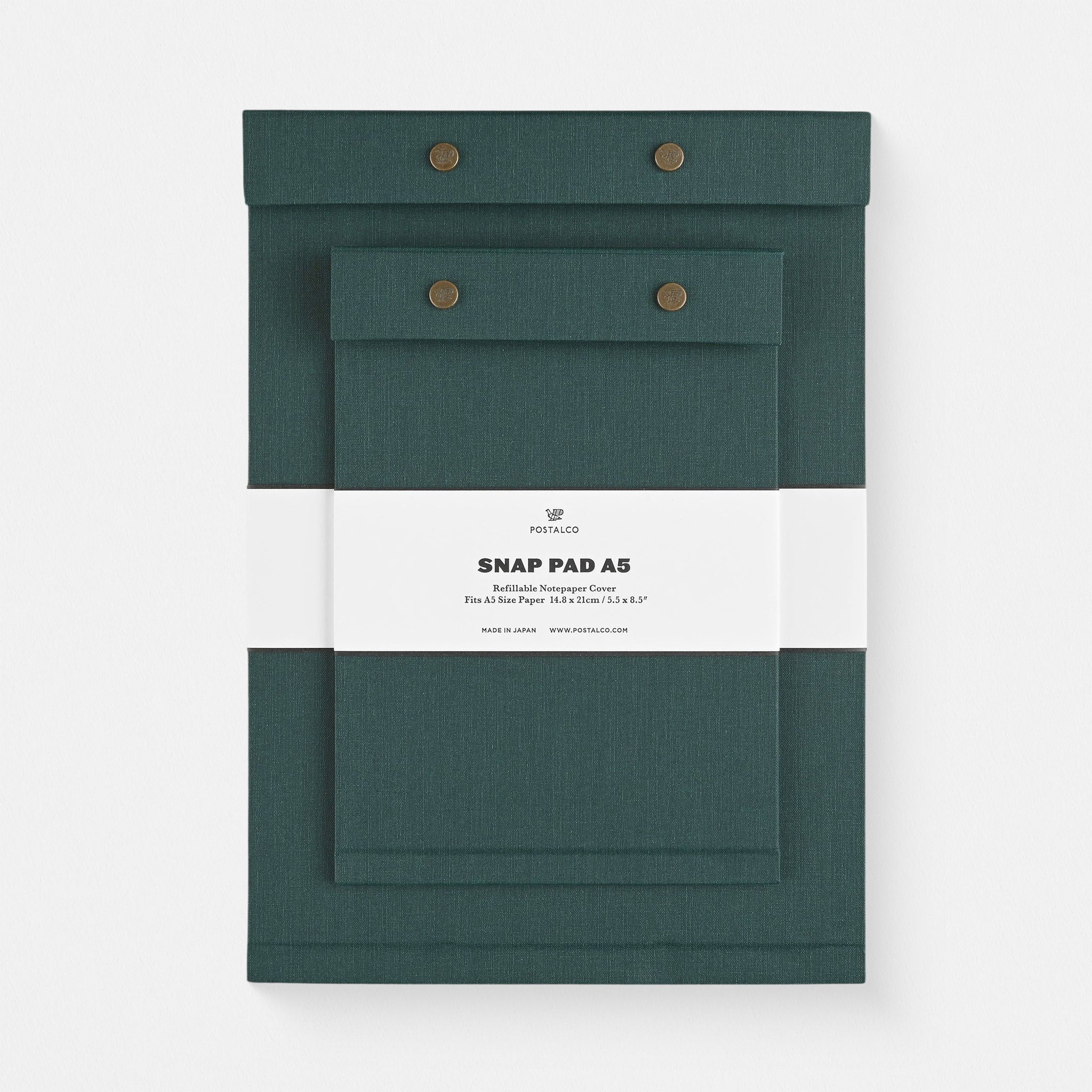 Postalco Snap Pad SQ Sacramento Green | A5 or A4