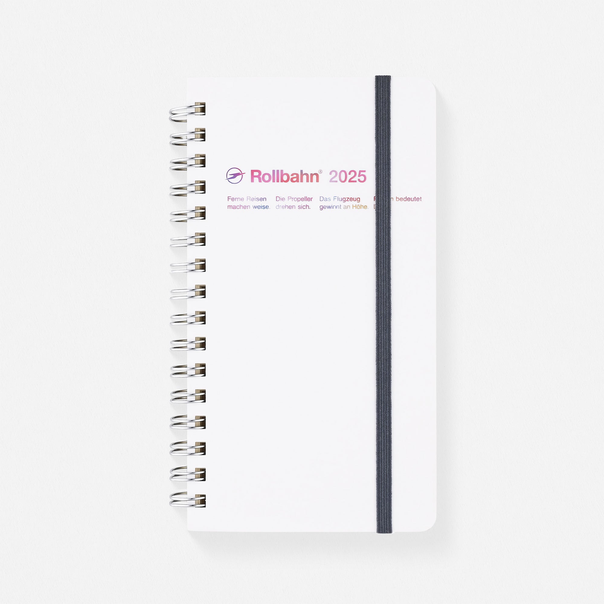 Rollbahn 2025 Chance Slim Monthly Planner