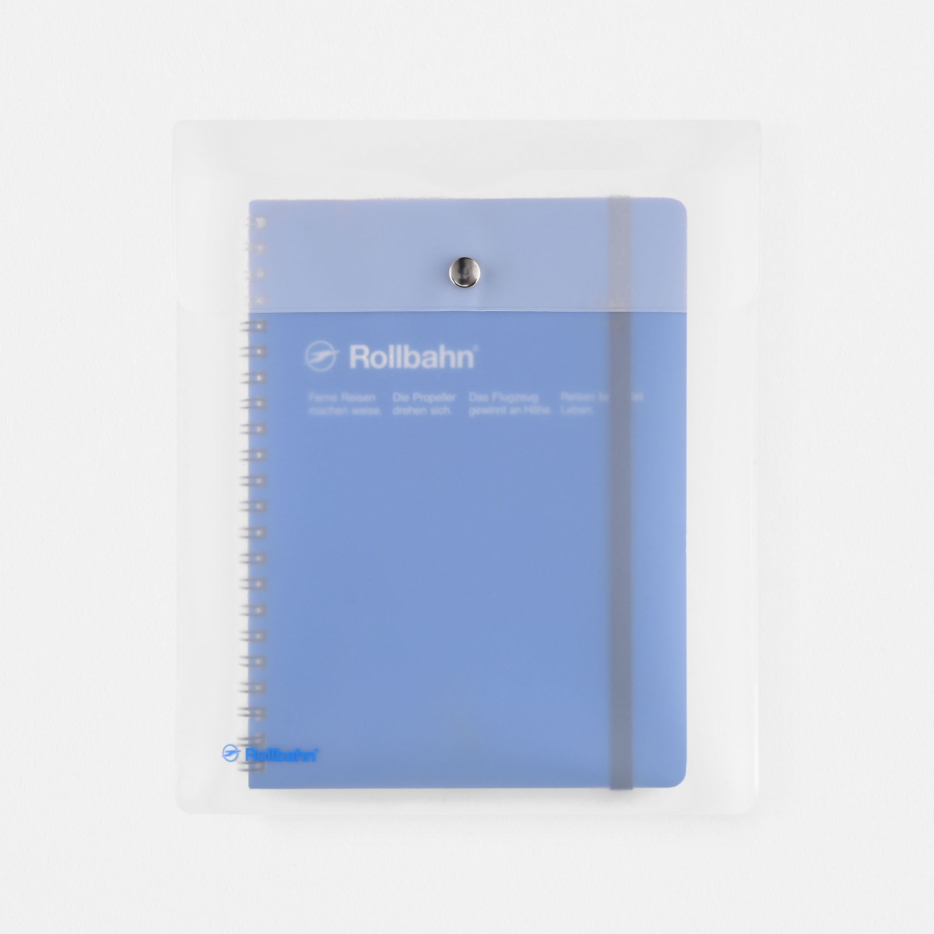 Rollbahn Vinyl Notebook Pouch | Large Or A5