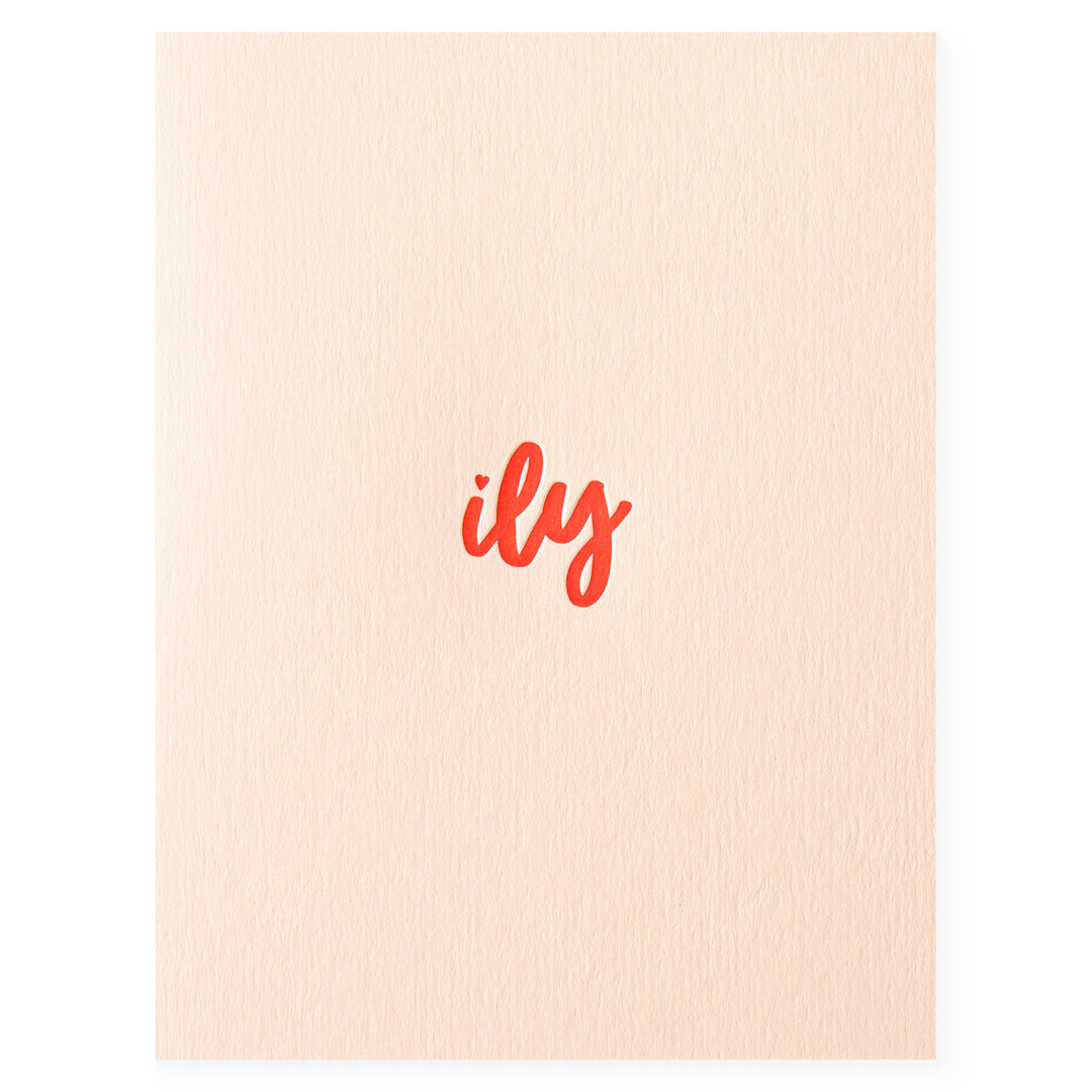 Dahlia Press ILY Greeting Card