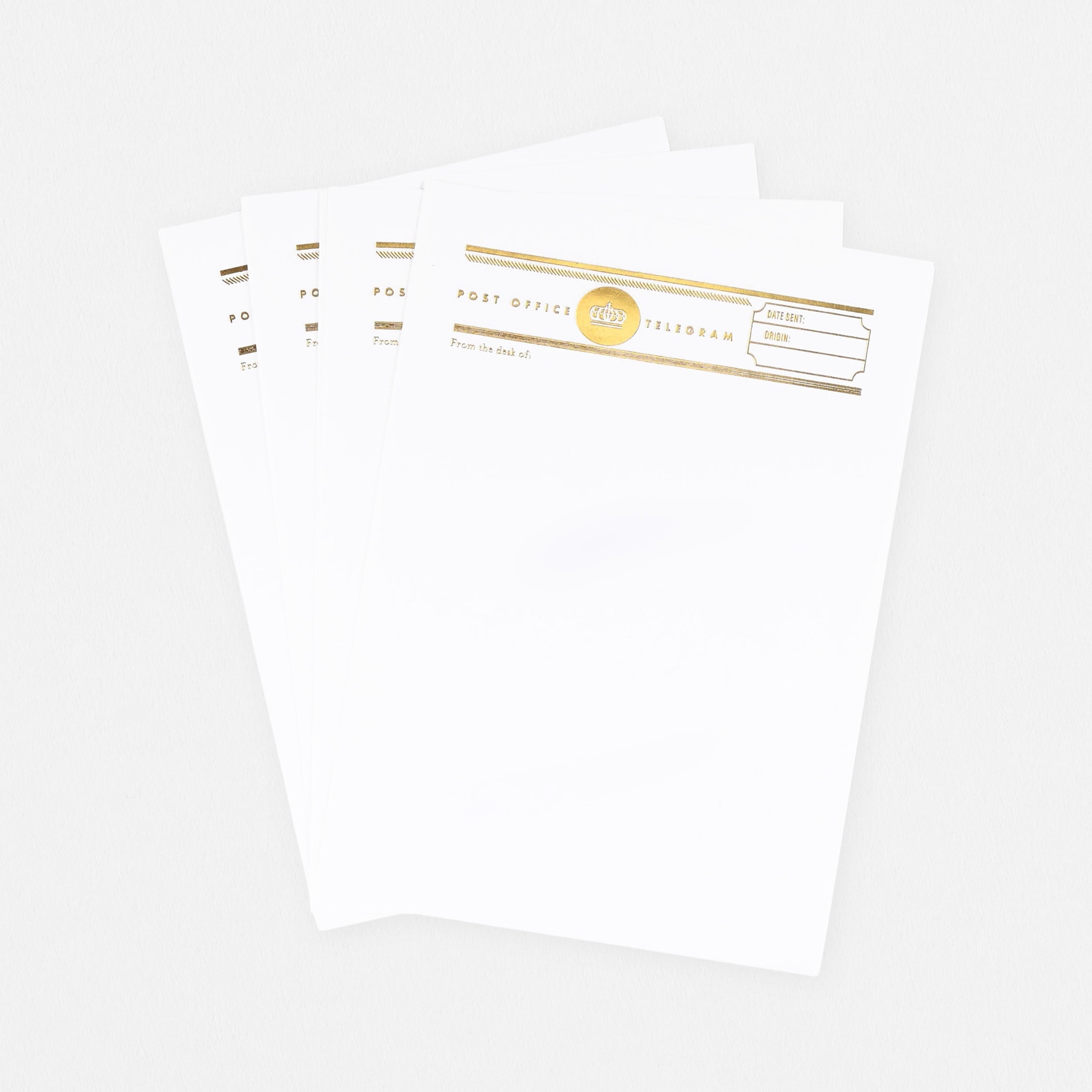 LA Paper Lover Telegram Letter Set Lavender Envelope