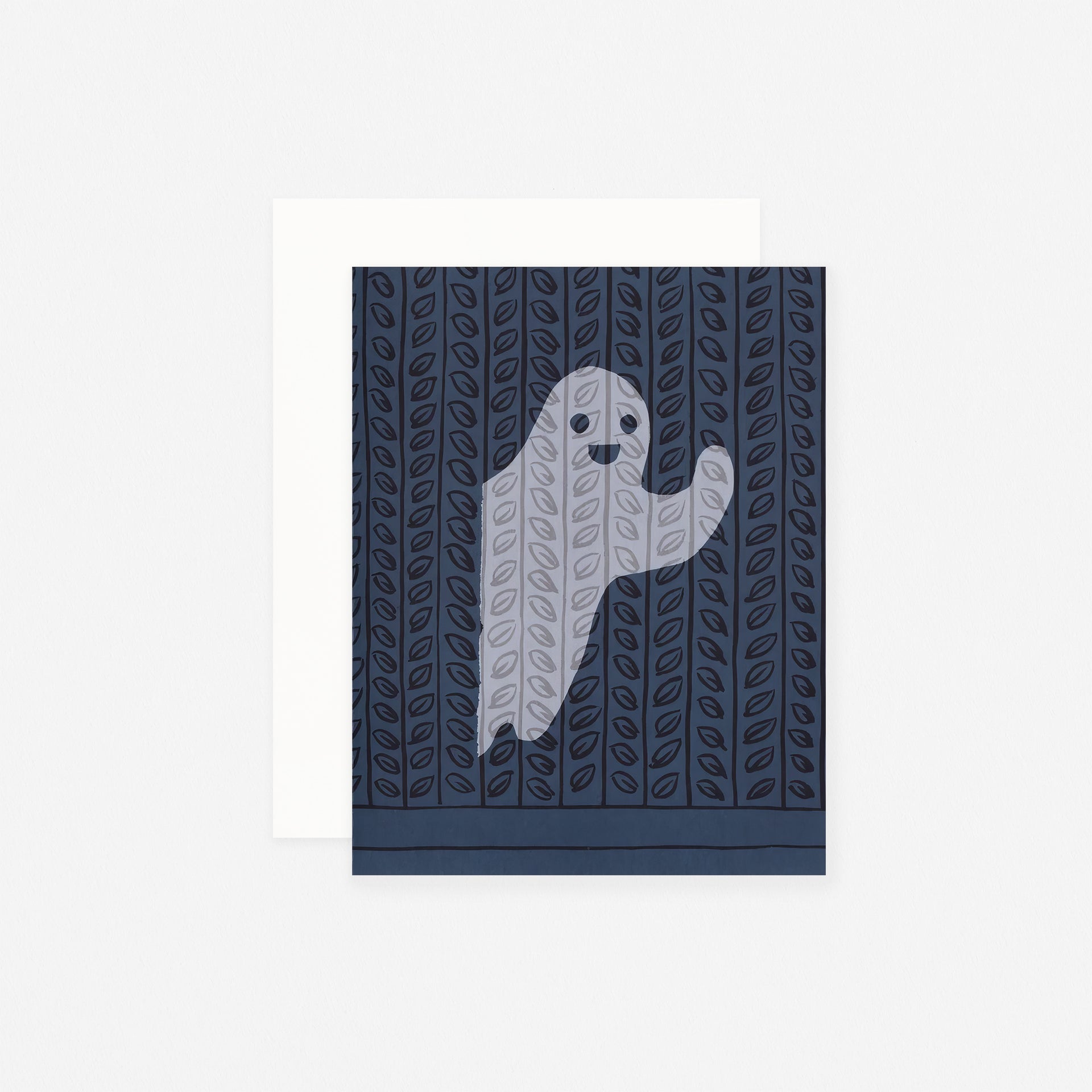 Lisa Jones Ghost Halloween Card