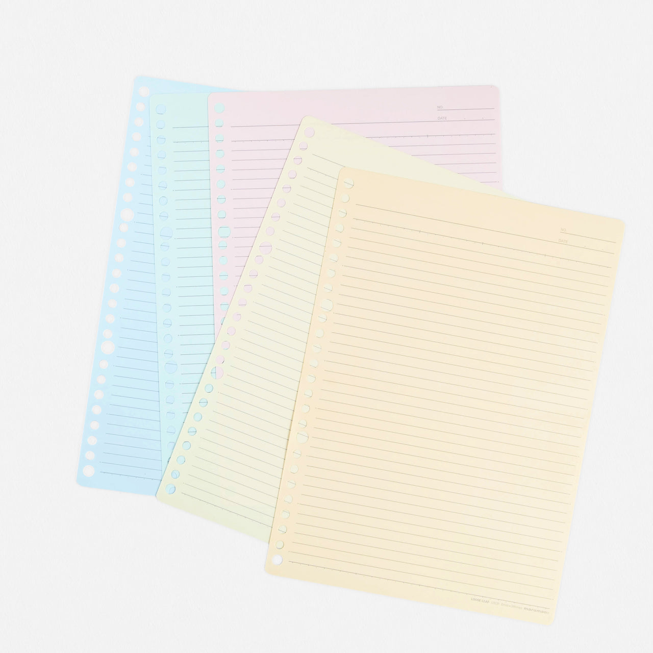 Maruman Loose Leaf Sheets B5 Multicolor