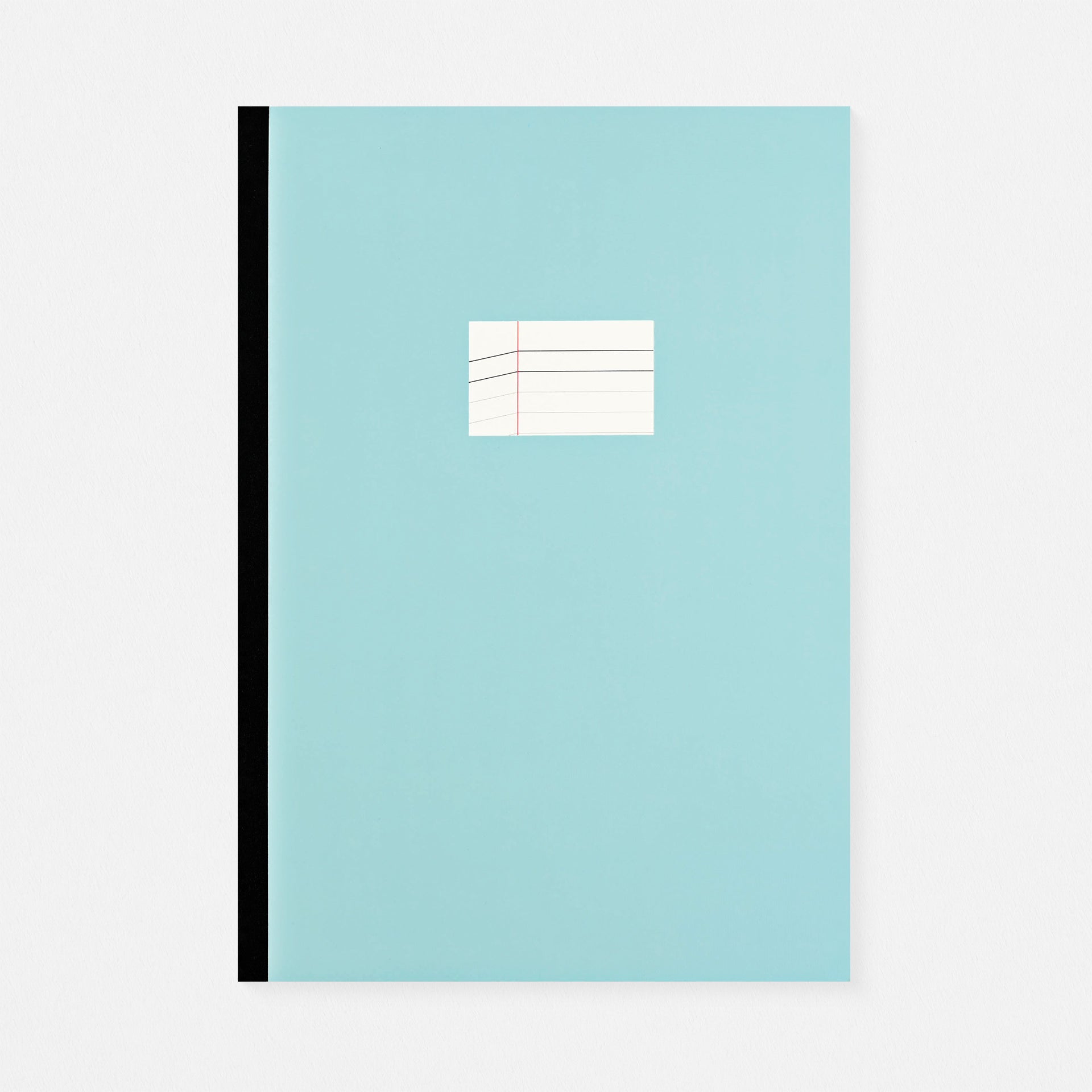 Paperways Large Notebook Ruled & Folded Skyblue