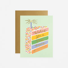Cake Slice Birthday Card