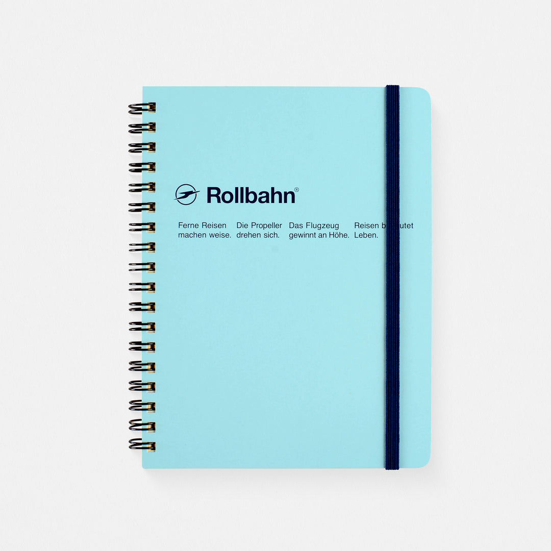 Rollbahn Notebook Small, Large Or A5 | 9 Colors