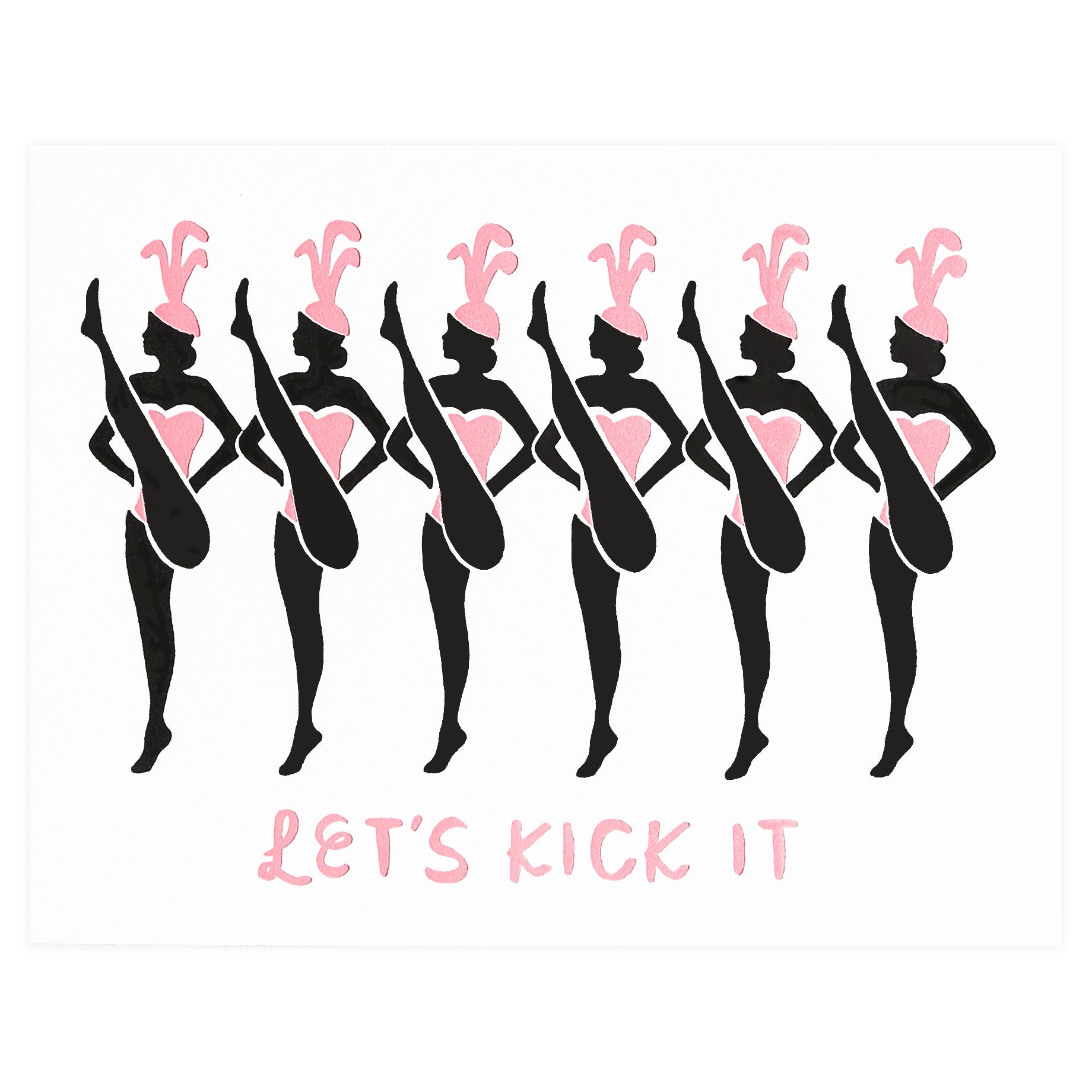 Kickline Silhouette