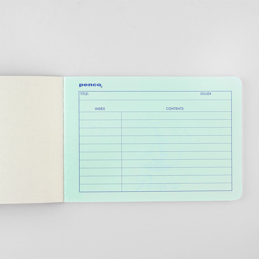Penco Foolscap Notebook B6 | In four colors