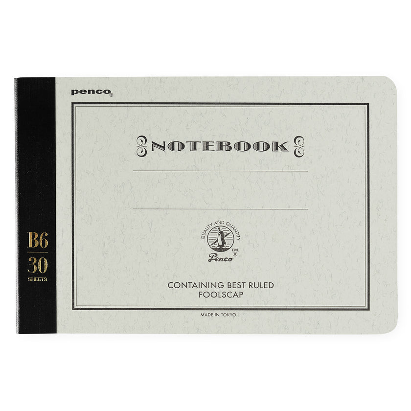 Penco Foolscap Notebook B6 | In four colors