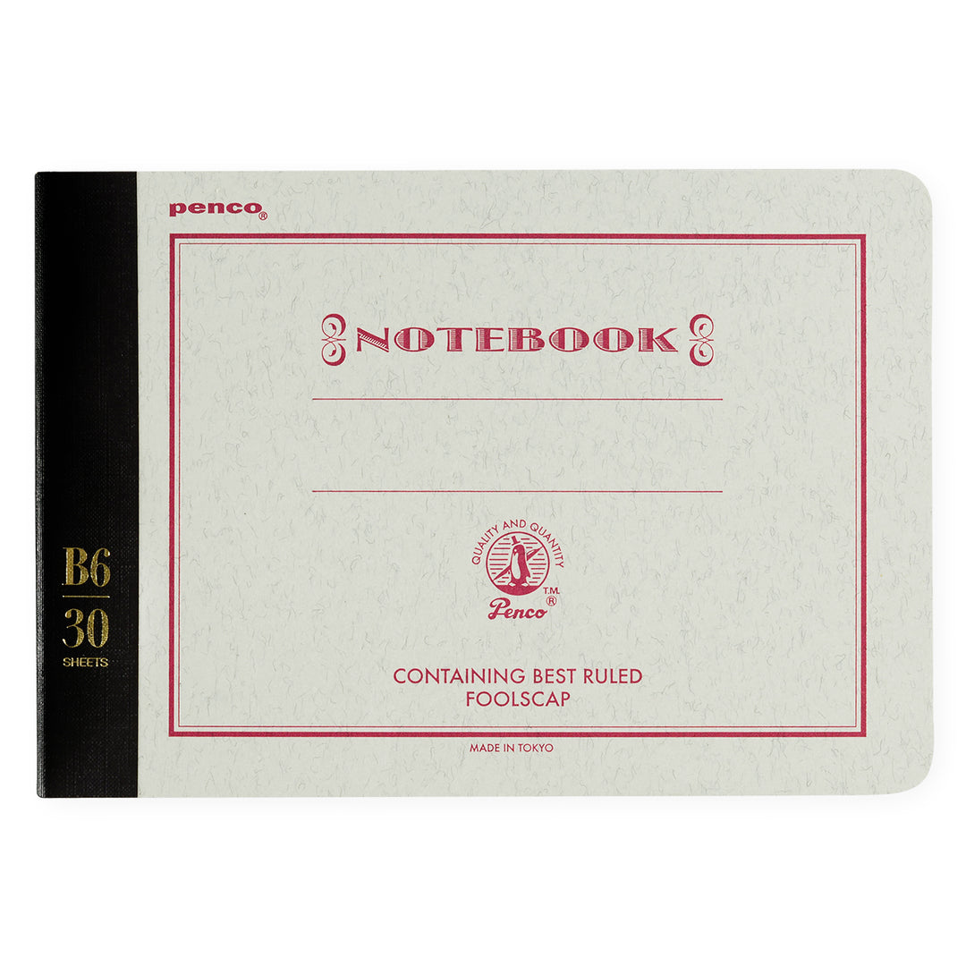 Penco Foolscap Notebook B6 | In four colors