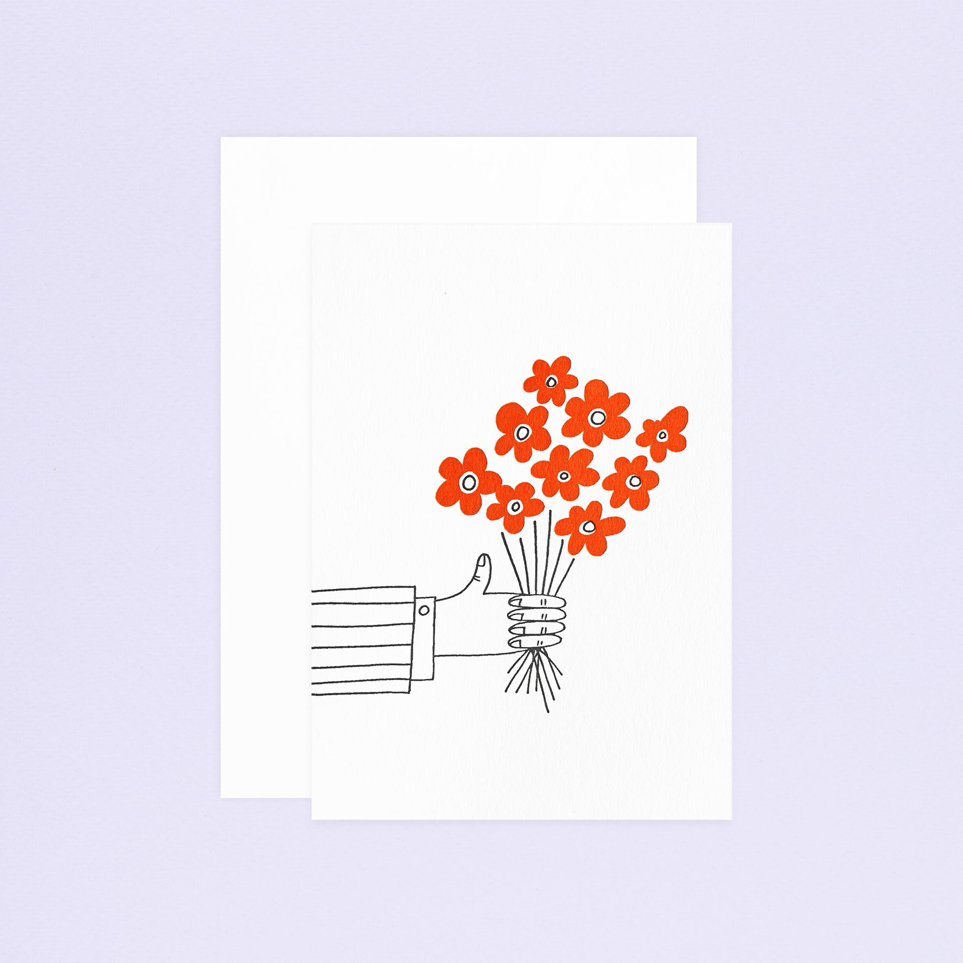 Imogen Owen Bunch Of Flowers Greeting Card