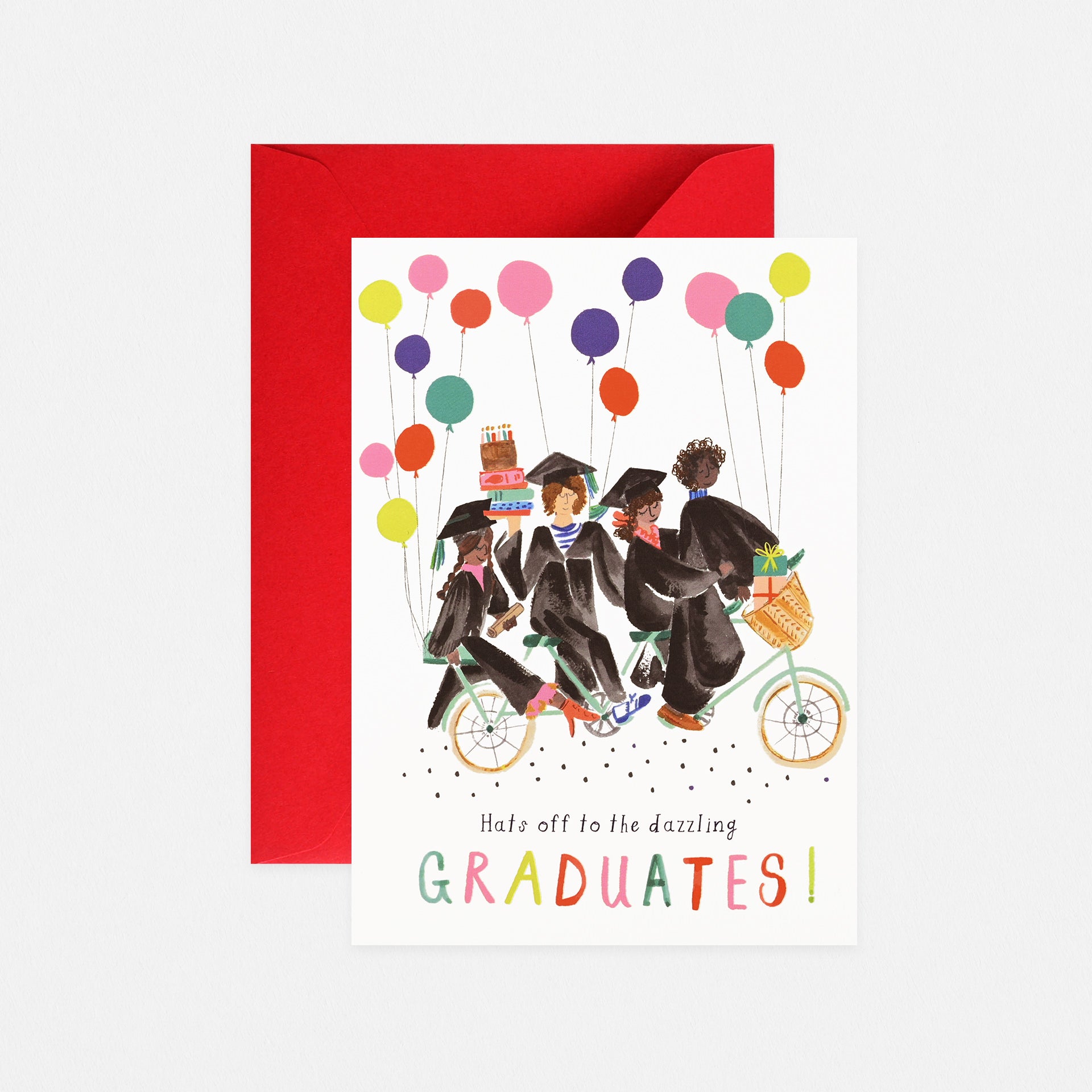 Mr. Boddington's Grad's Bike Path Graduation Card