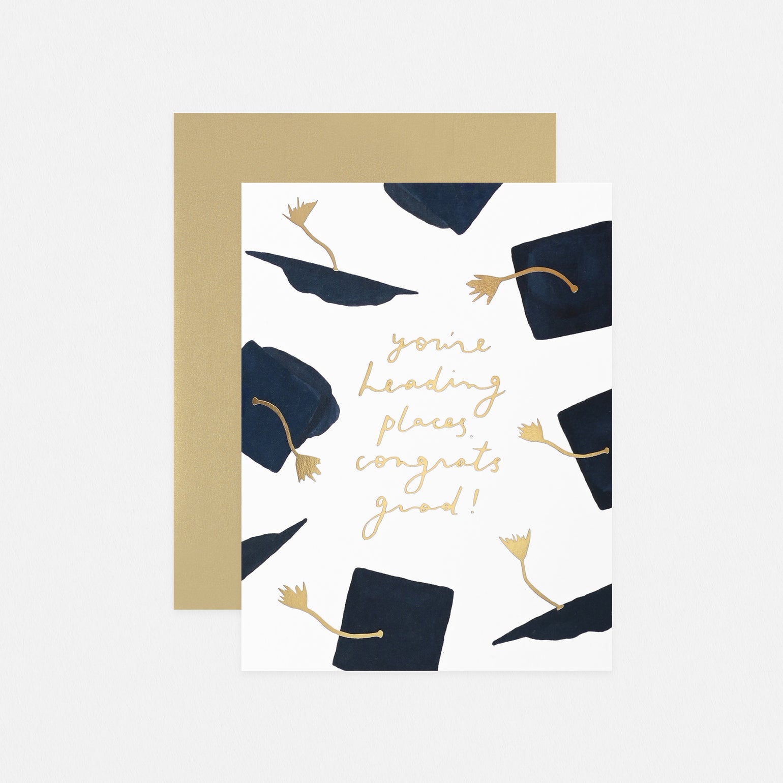 Heading Places Graduation Card