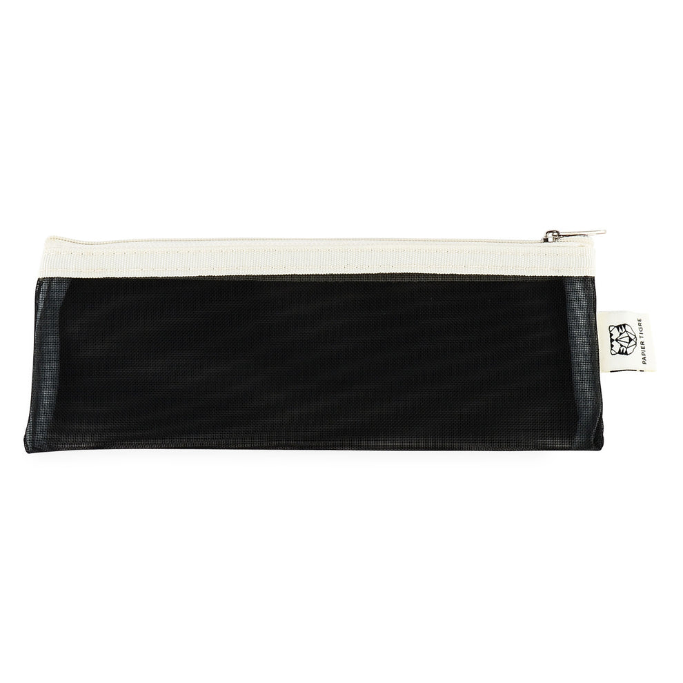 Mesh Pencil Case Black