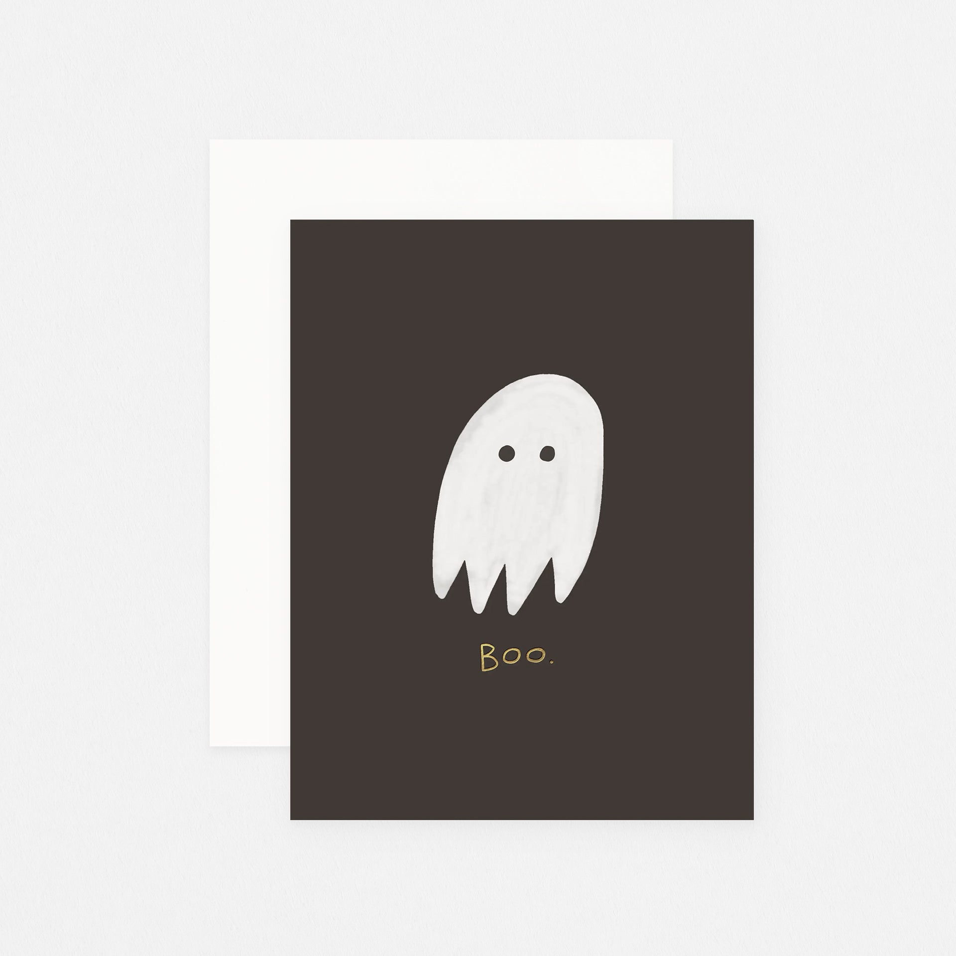 Ramona & Ruth Boo Ghost Halloween Card
