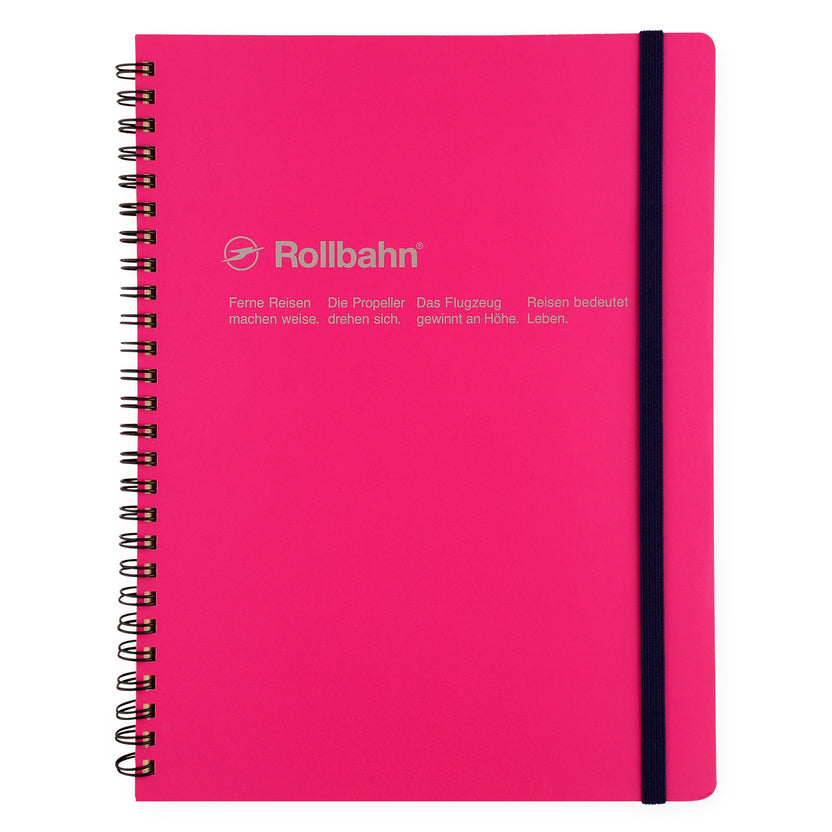 Rollbahn Notebook Small, Large Or A5 | 9 Colors
