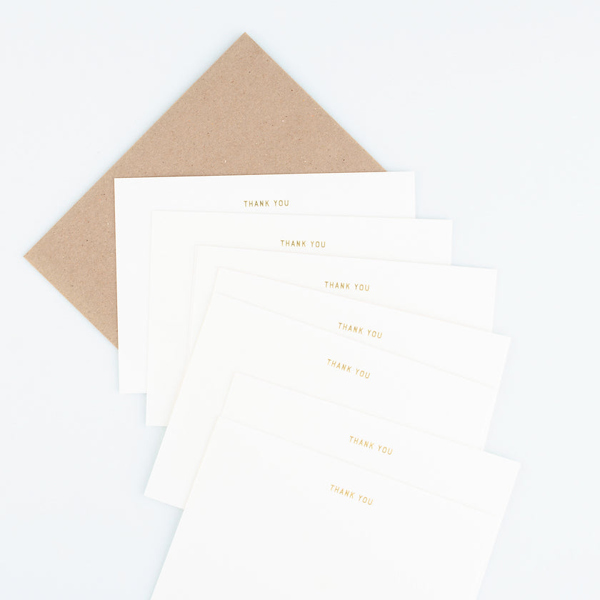 Sapling Press Thank You Flat Cards Boxed