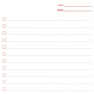 Shorthand Grid Notepad