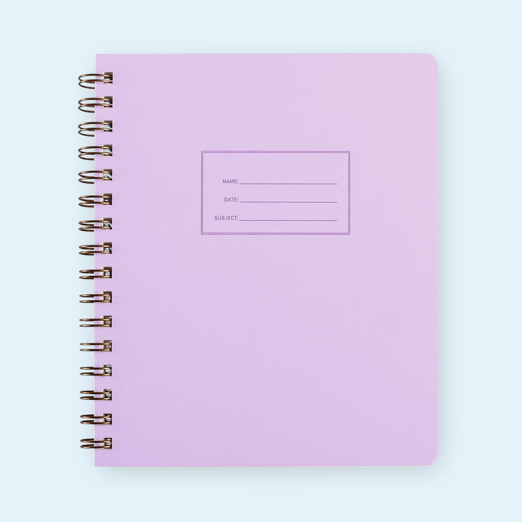 The Standard Notebook Lilac | Right or Left Hand Orientation