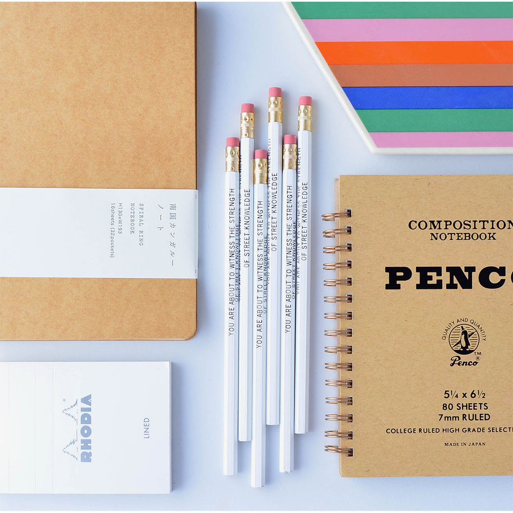 You are About To Witness The Strength Of Street Knowledge Pencil